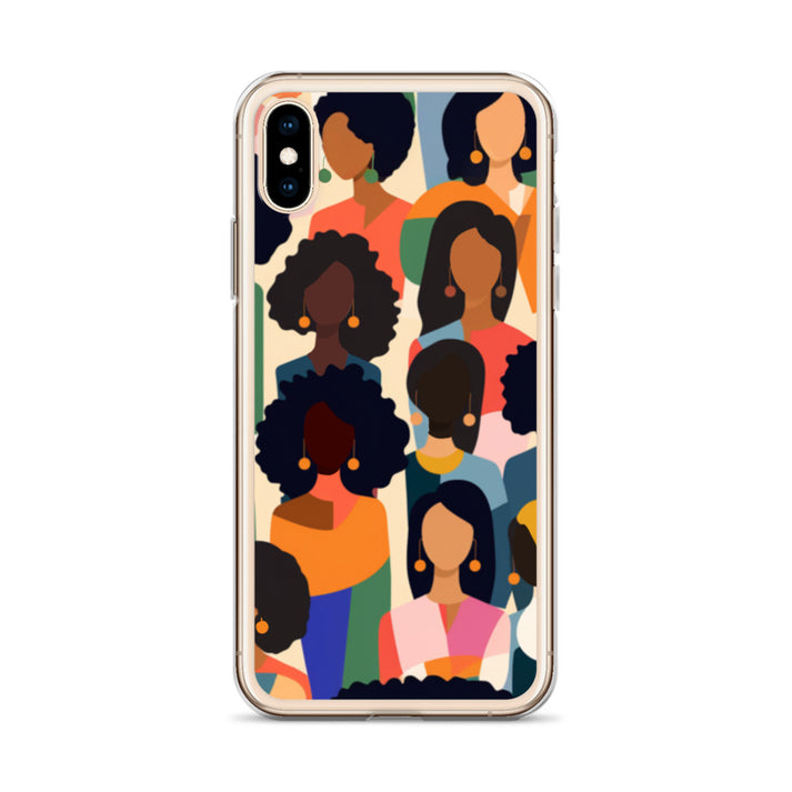 Muses Afrocentric Clear Case for iPhone® – Kagiso Kreates